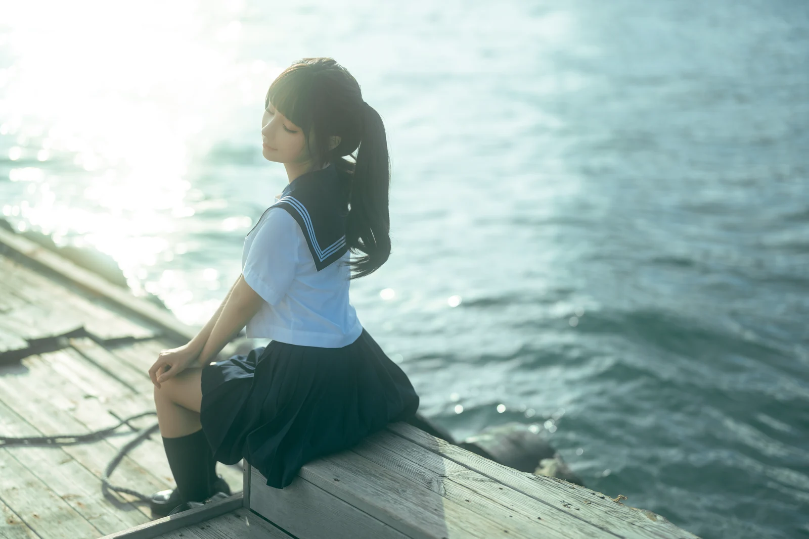 蠢沫沫 – NO.233 海风 [19P-162MB] | chunmomo